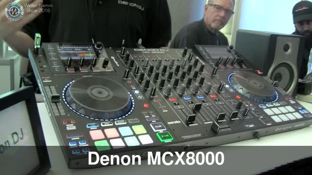 NAMM 2016: Denon DJ MCX8000 Standalone With HD Displays (Video) - Sonic State Amped